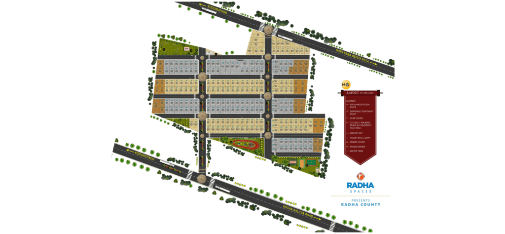 Radha County – Radha Spaces